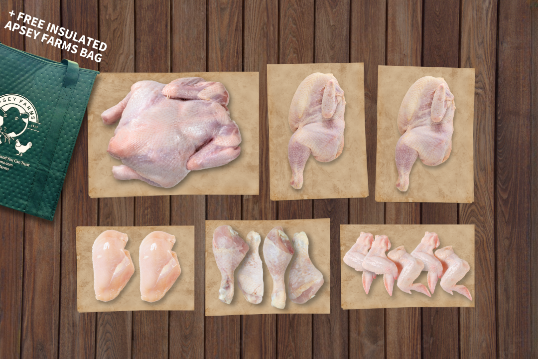 Bulk Chicken Bundle | Corn & Soy-Free | Low-PUFA – Apsey Farms